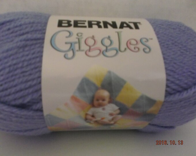 Bernat-giggles Yarn- Periwinkle Purple -100- Grams -3.5-oz- 185-yards ...