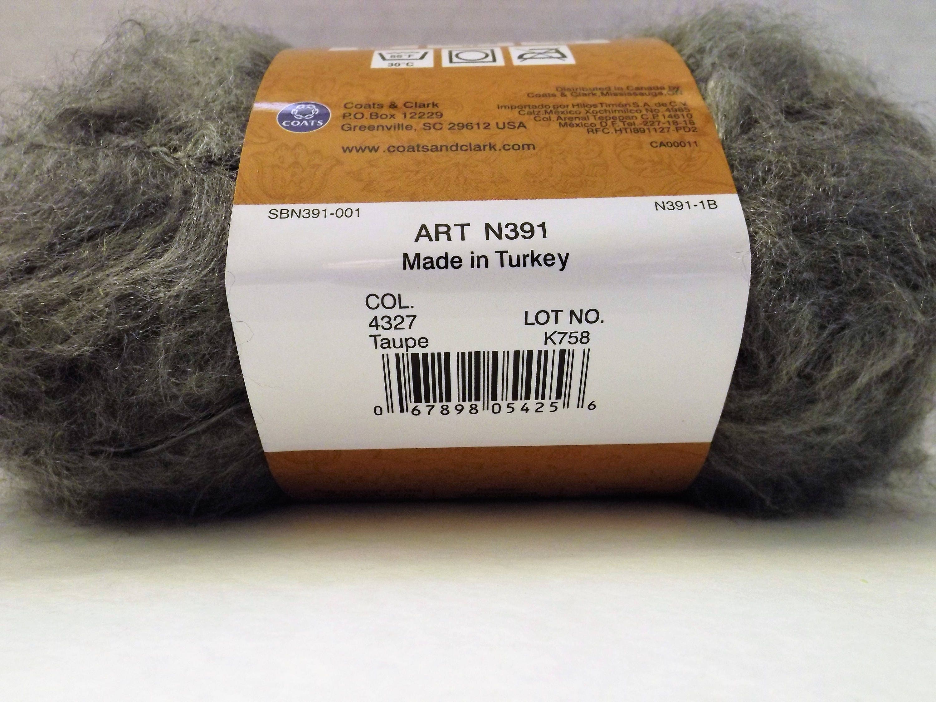 Red Heart Symphony Yarn Taupe 4327 100 grams/3.5 ounces | Etsy