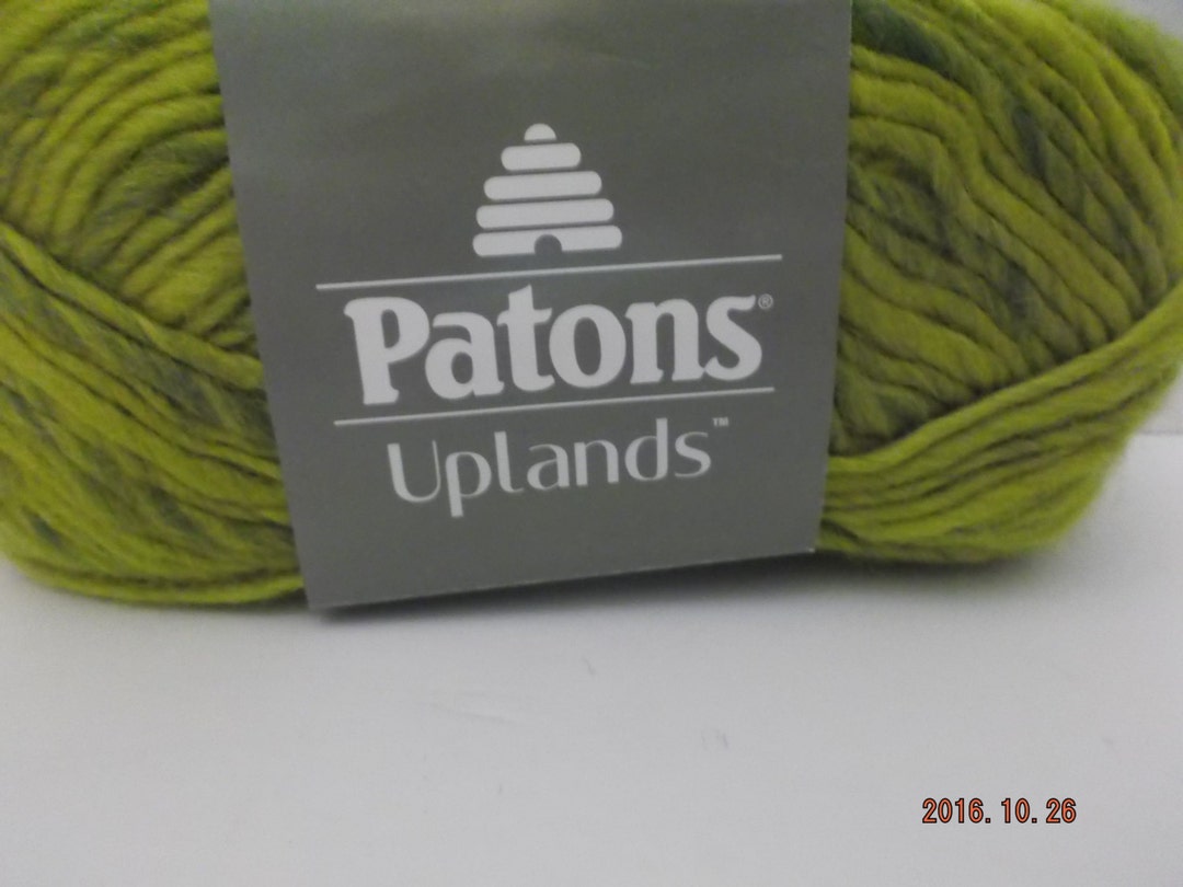 Patons Uplands Yarn 5 Bulky Dark Moors 90 Grams/3.2 Oz 99 Yards/90 ...