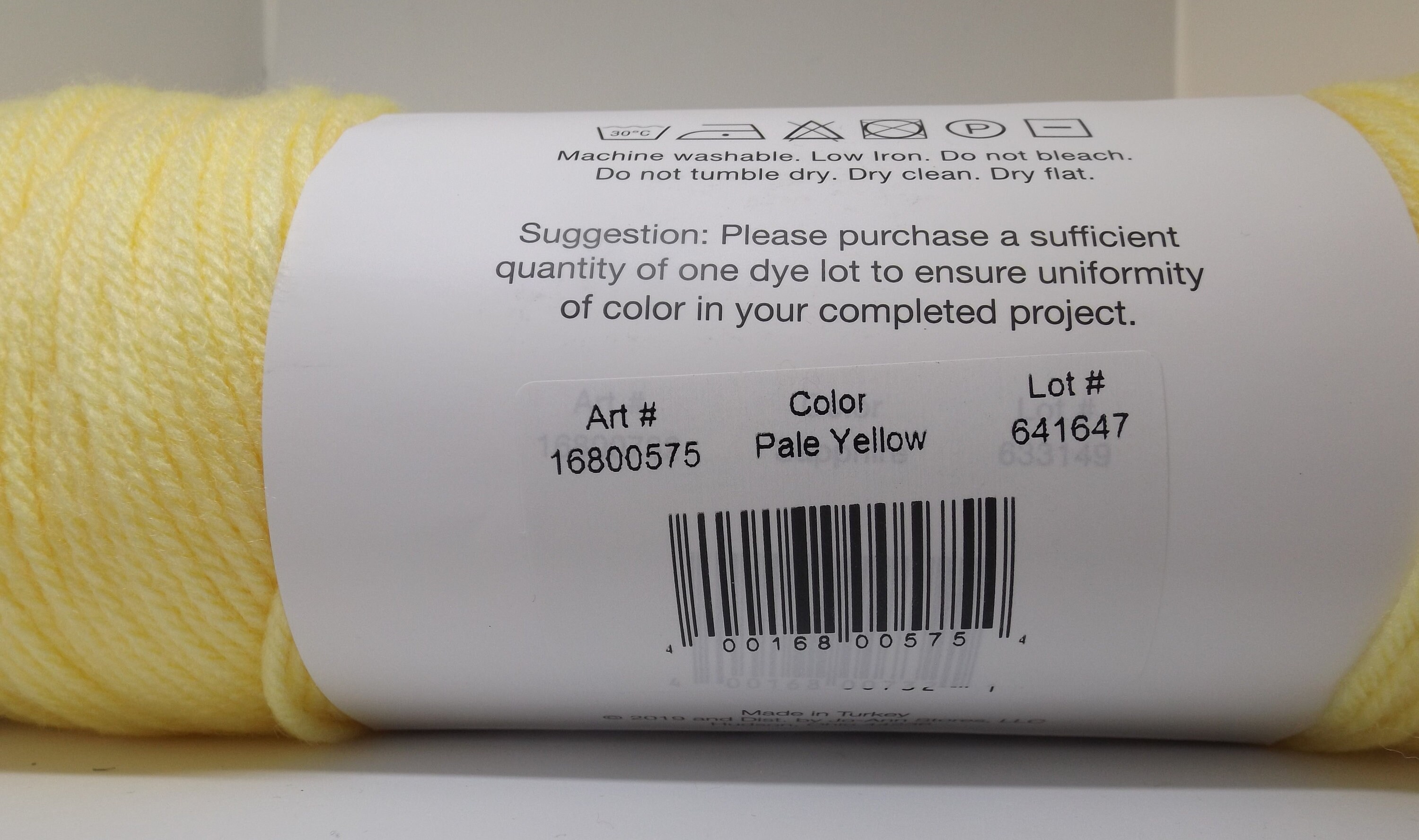 Big Twist Value Yarn Pale Yellow 4 Medium 170 - Etsy