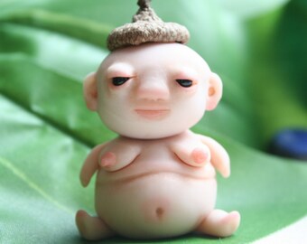 Cursed Kirby Art Sculpture / Funny Creature Figurine / Creepy Cute ...