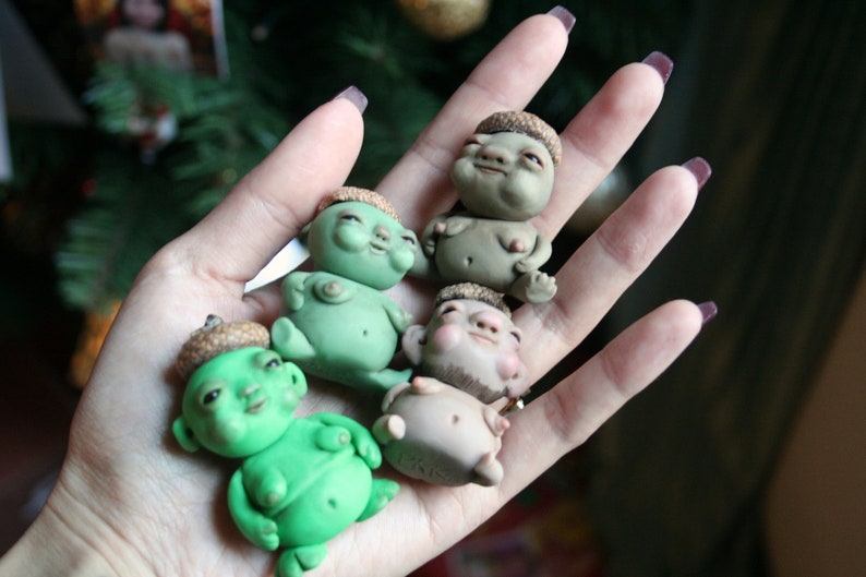Chubby Woodland Creature Clay Sculpture / Creepy Cute Baby / Bizarre ...