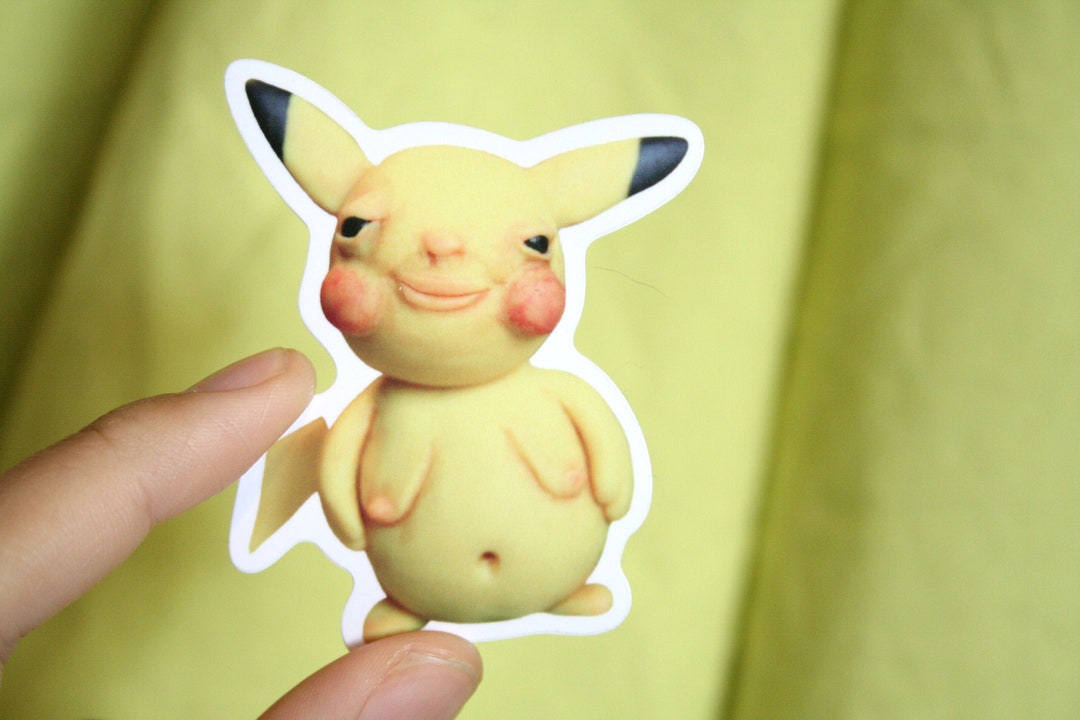 Pikachu Pokemon Anime Sticker / Vinyl Waterproof Sticker / - Etsy