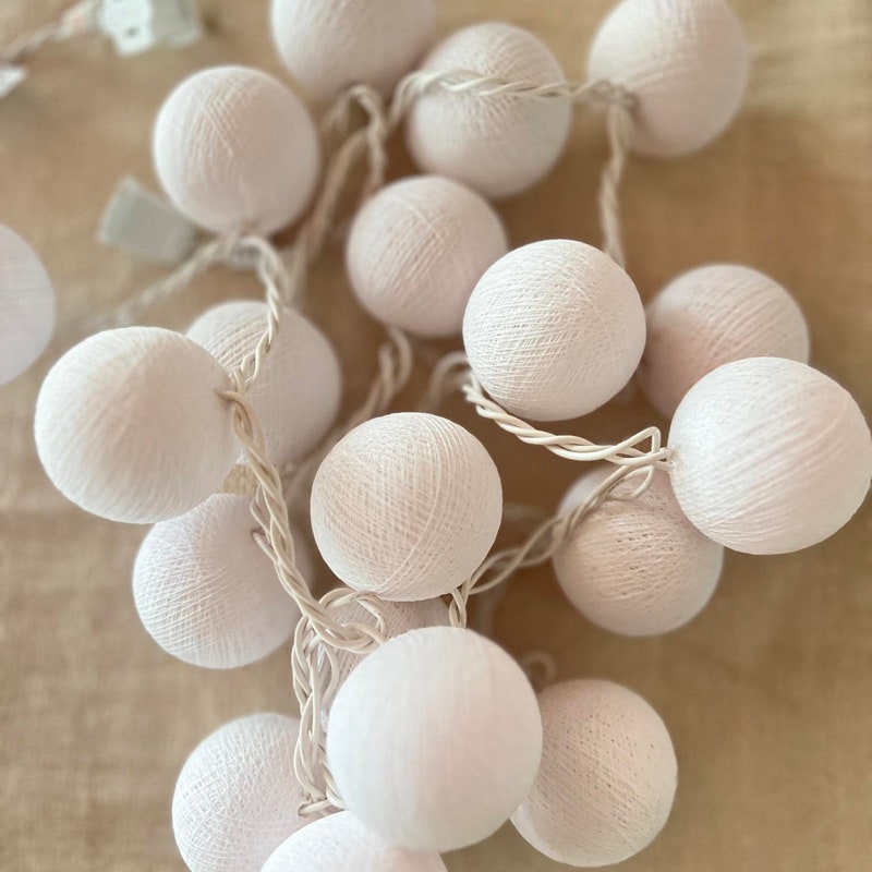 Cotton Ball Light - Etsy