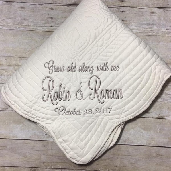 Custom Wedding Quilt - Etsy