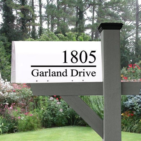 Mailbox Sticker - Etsy