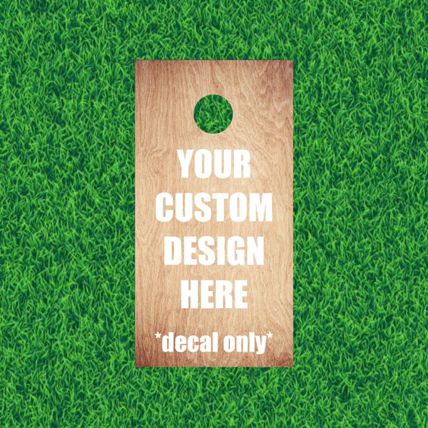 Cornhole Decals - Etsy