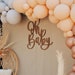 Oh Baby Sign, Oh Baby Backdrop, Oh Baby Wood Sign, Baby Shower Sign ...