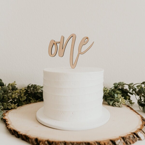 Number Cake Topper - Etsy