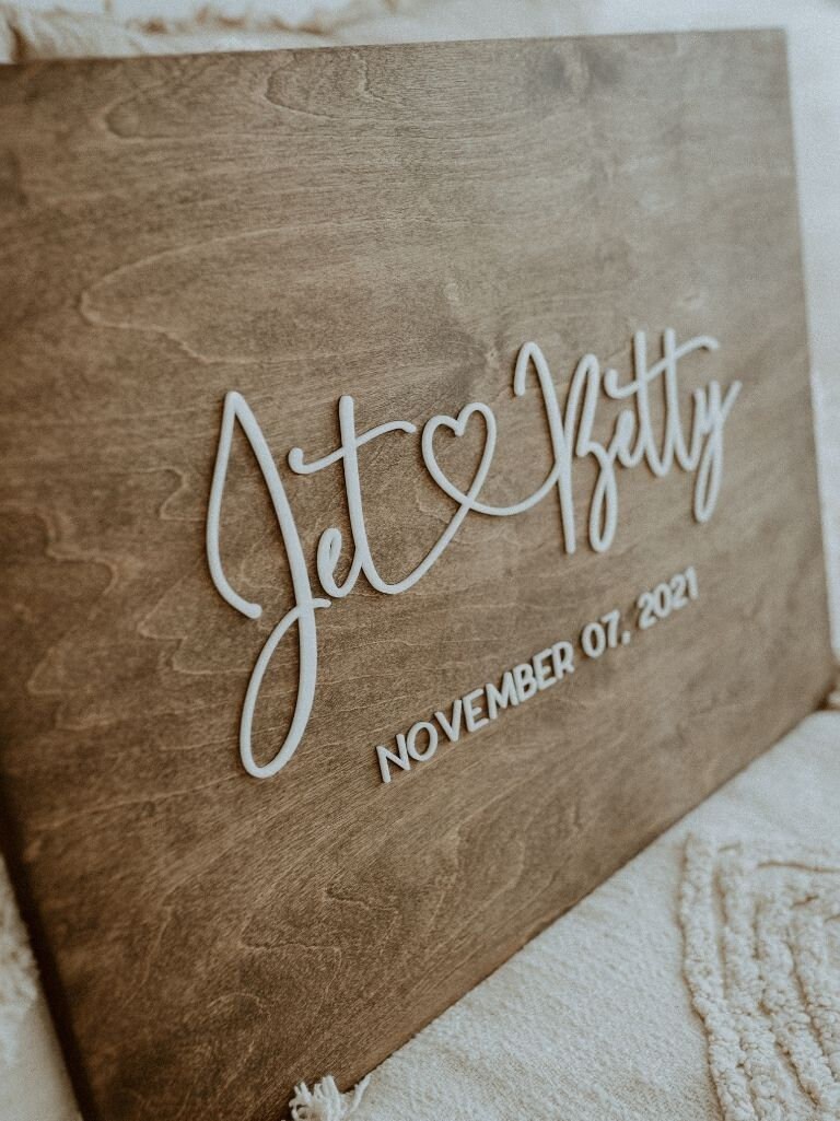 Wedding Date Sign Wedding Signs Welcome Wedding Sign | Etsy