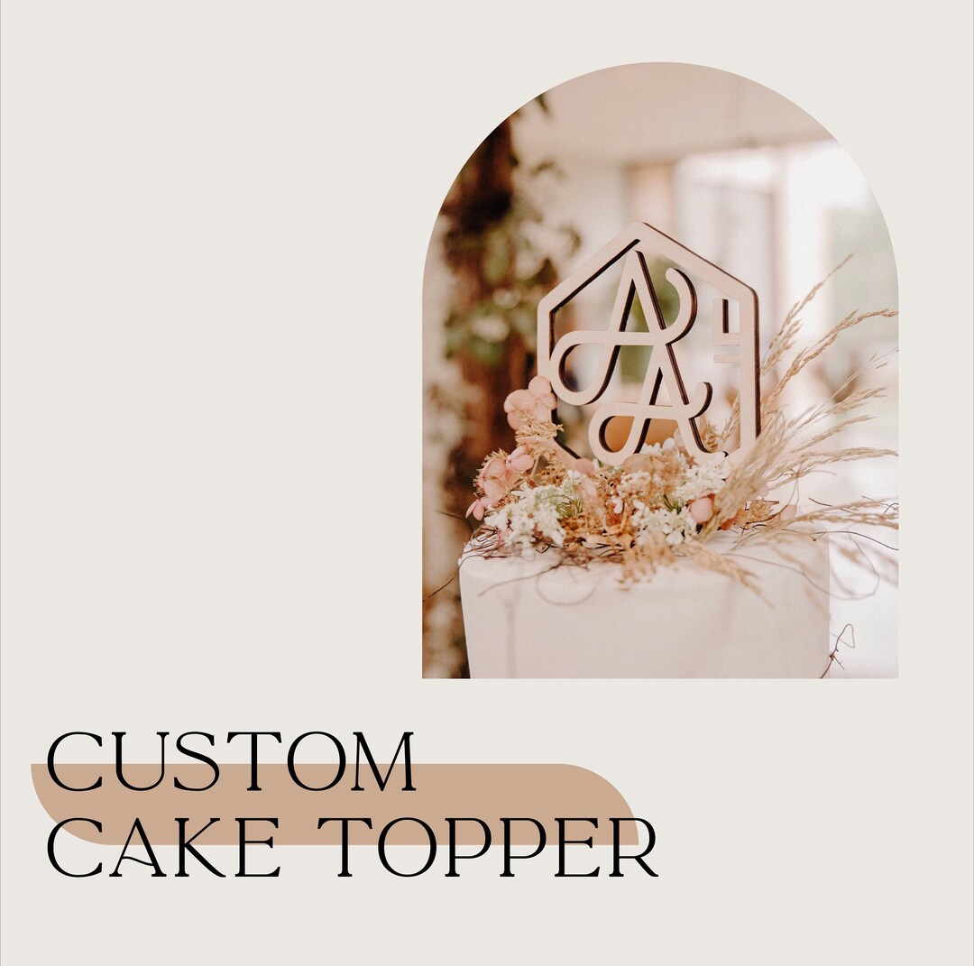 Fully Custom Cake Topper - Let Us Create a Completely Custom Cake ...