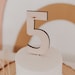 5 Cake Topper - Birthday Cake Topper, Custom Number - Etsy Canada