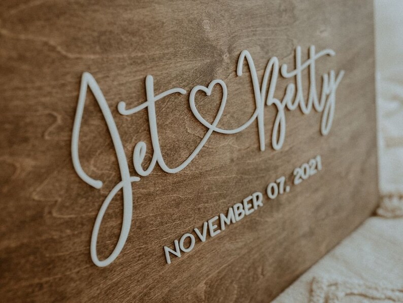 Wedding Date Sign Wedding Signs Welcome Wedding Sign | Etsy