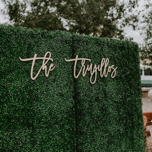 Backdrop Signage - Customizable Laser Cut Sign for Backdrop Decor - Etsy