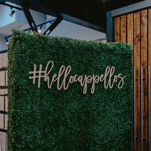 Backdrop Signage - Customizable Laser Cut Sign for Backdrop Decor - Etsy