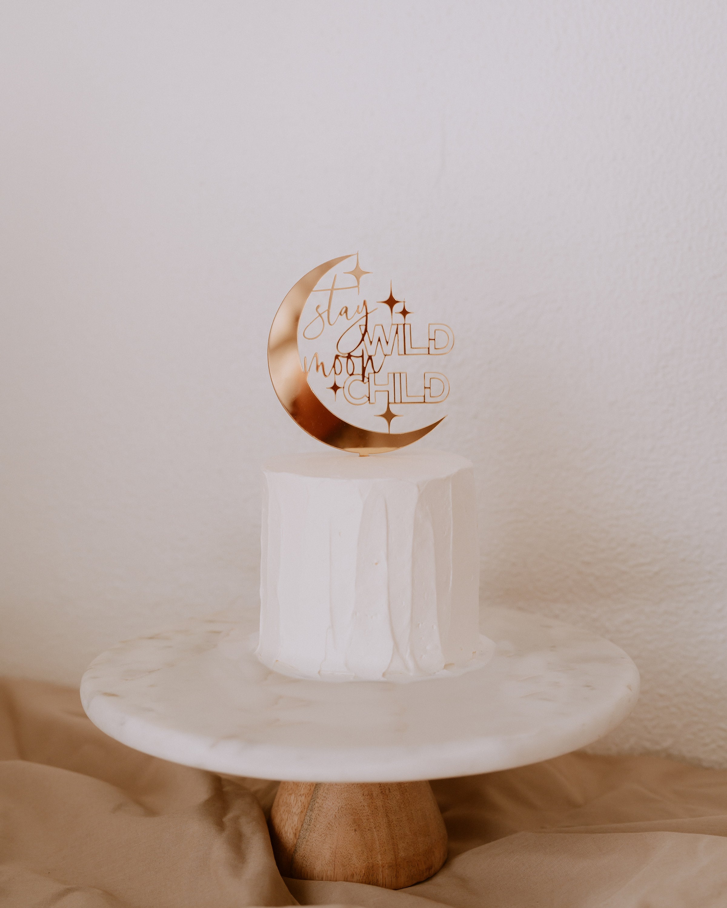 Stay Wild Moon Child Cake Topper Moon Child Cake Topper Baby - Etsy