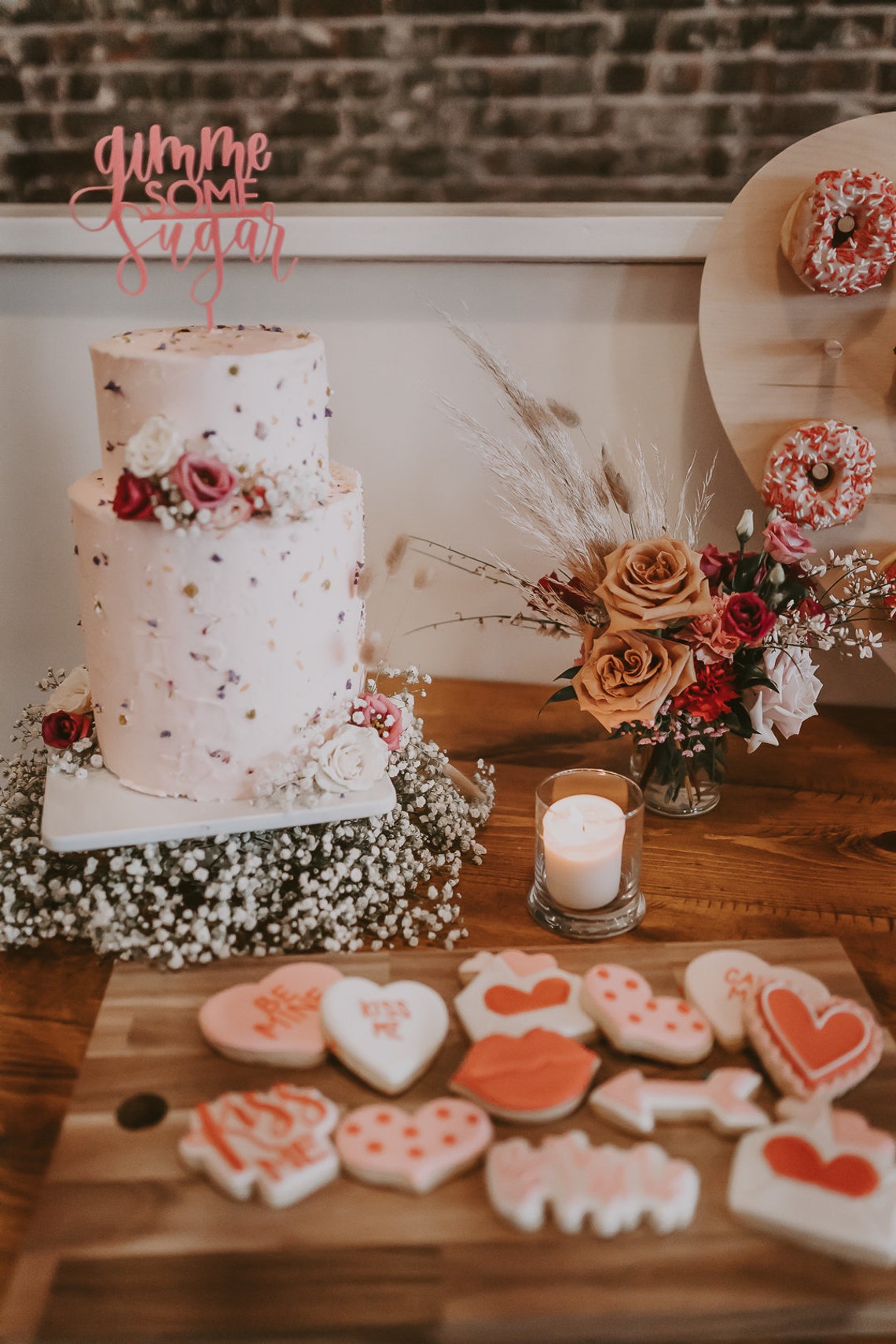 Gimme Some Sugar Cake Topper Cake Topper Wedding Topper - Etsy