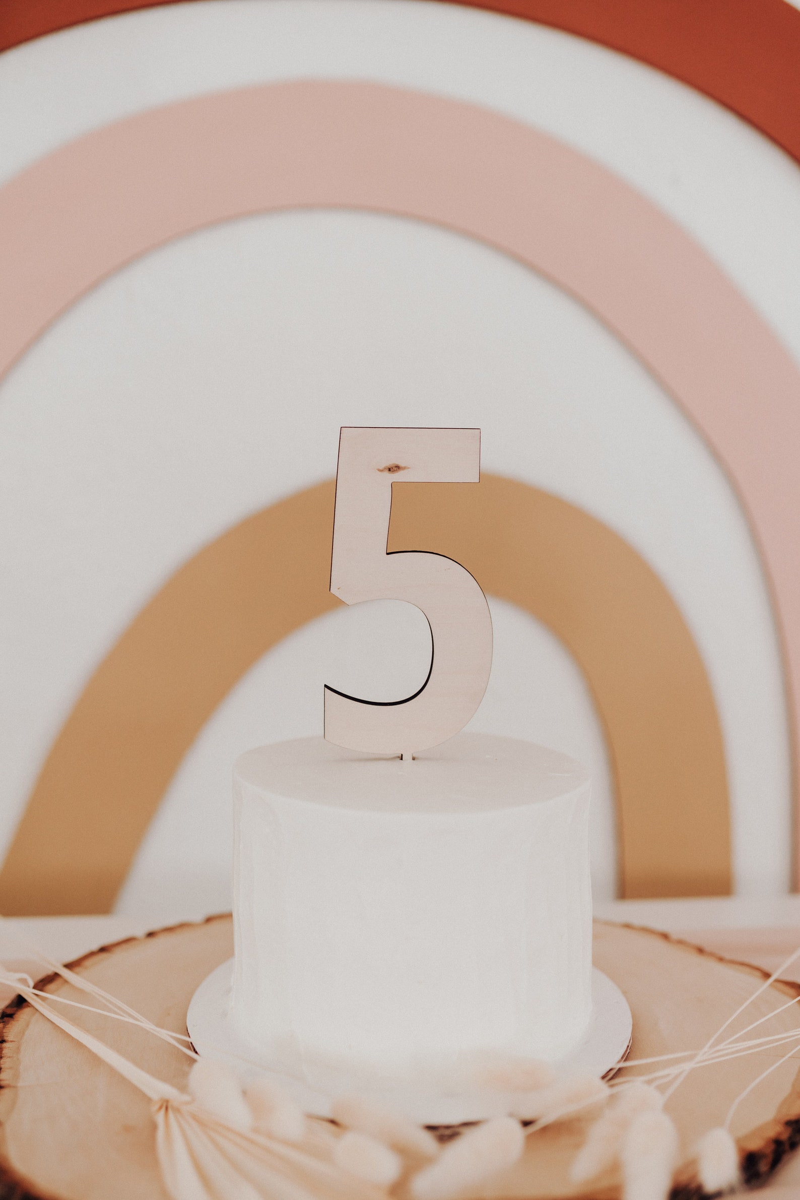 5 Cake Topper Birthday Cake Topper Custom Number - Etsy Canada