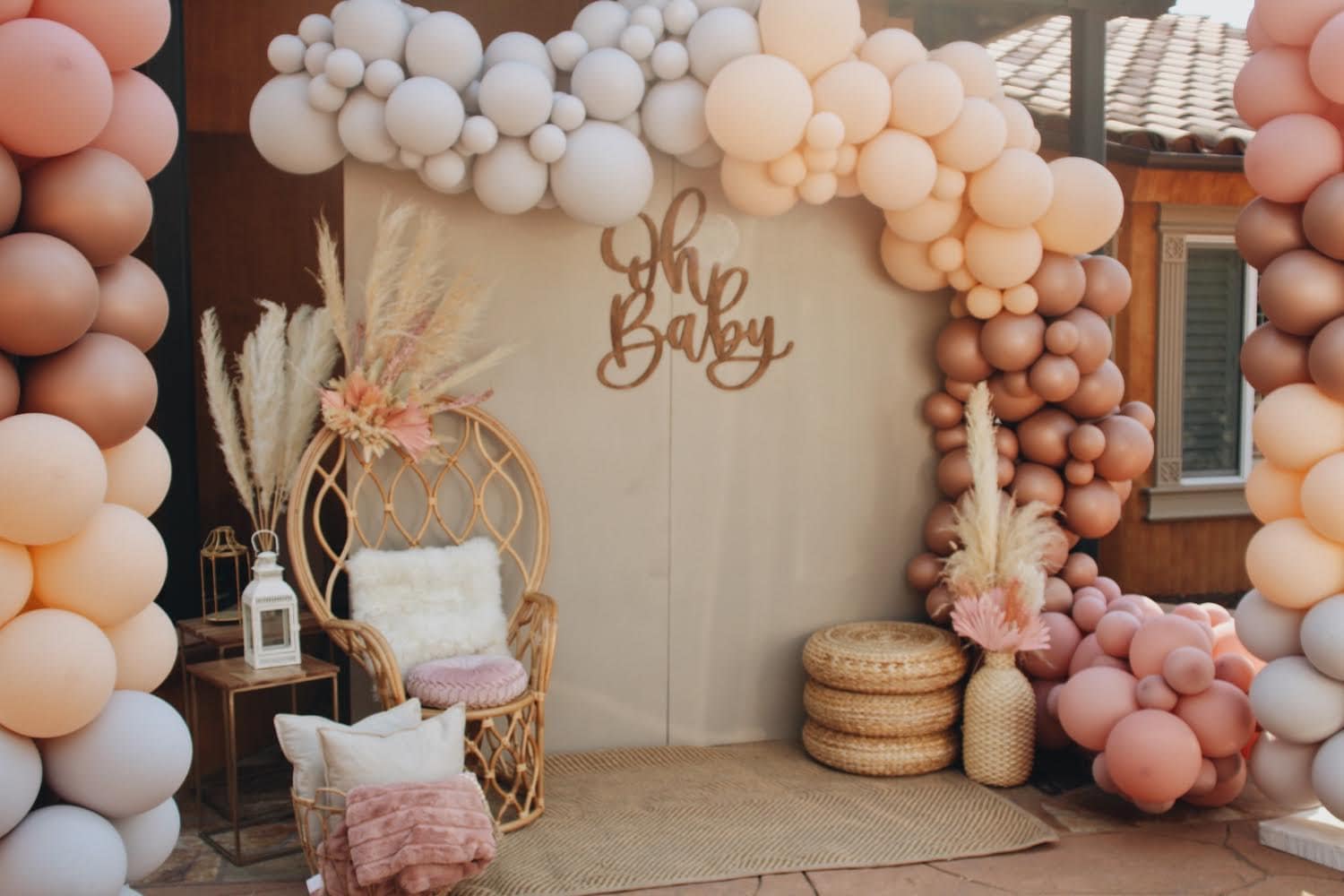 Oh Baby Sign, Oh Baby Backdrop, Oh Baby Wood Sign, Baby Shower Sign ...