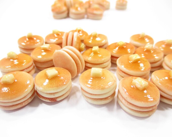 Mini Pancakes |keychain | Realistic Polymer Clay Food I Food ...