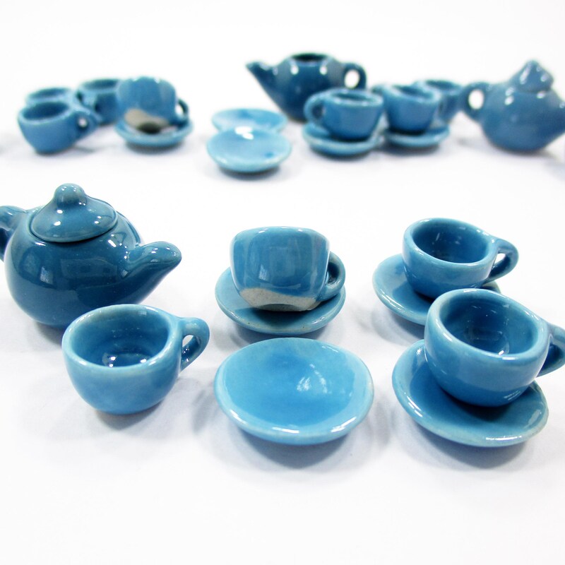 Miniature Tea Set - Etsy