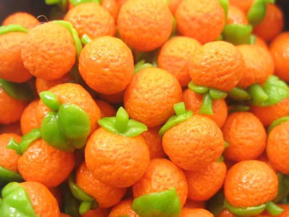 Miniature Oranges Dollhouse Fruit Miniature Food Accessories - Etsy
