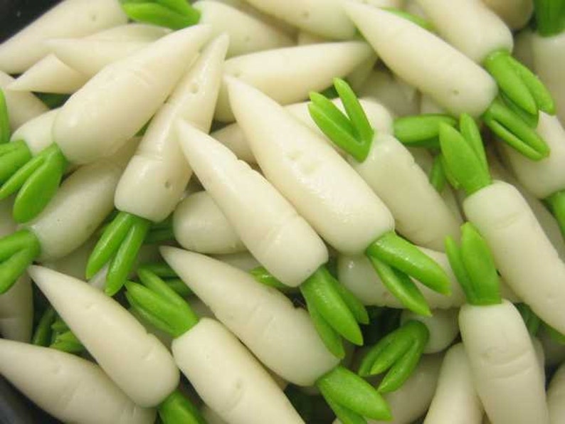 White Radish Miniature Vegetable Dollhouse Food Supplies Miniature Food ...