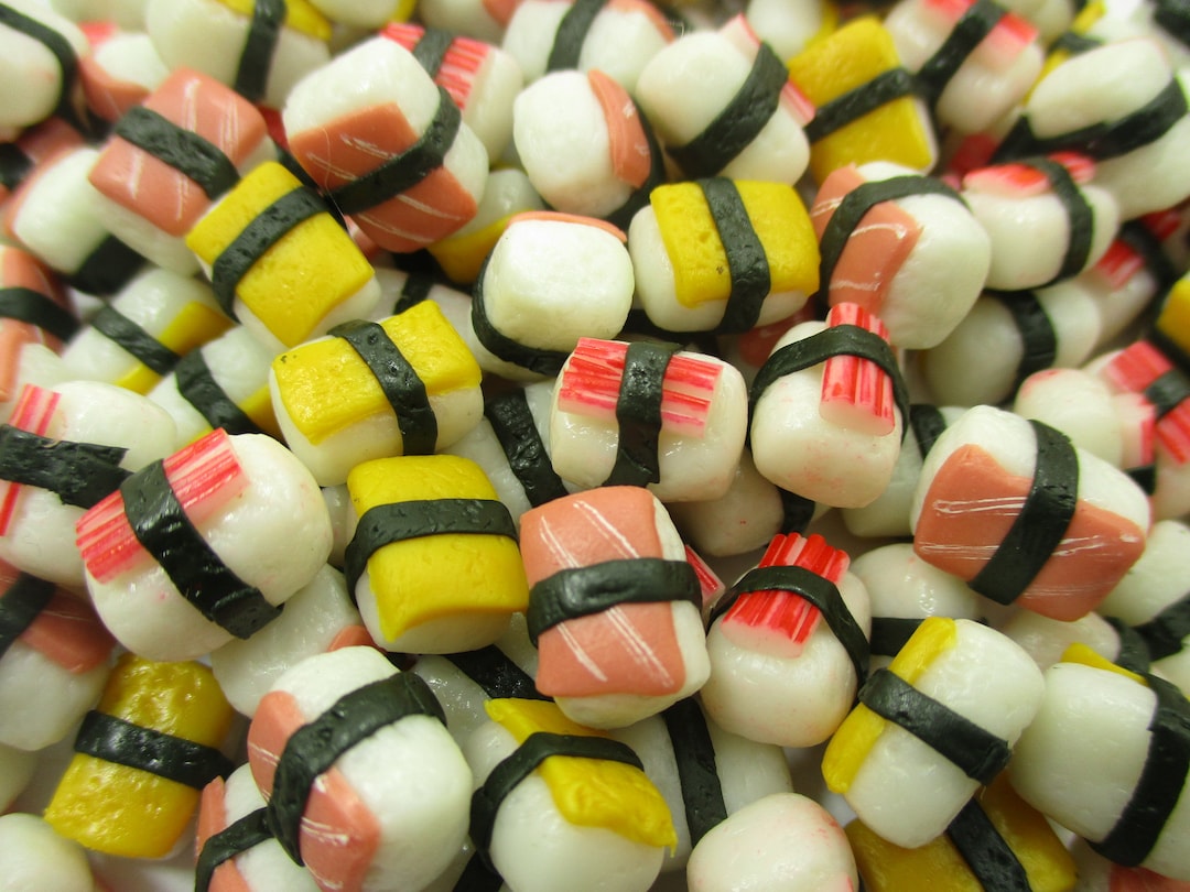 Dollhouse Food Lot 20 Japanese Food Miniature Sushi Miniature Nigiri ...