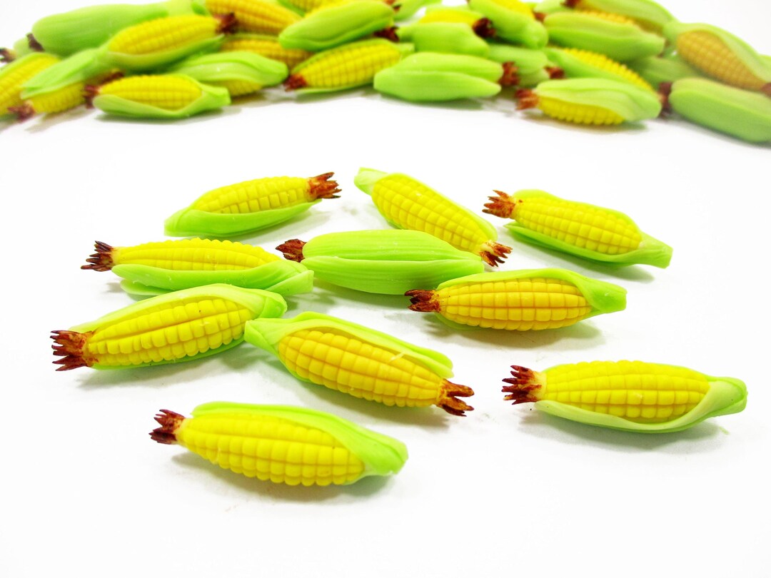 10 Miniature 1:6 Cob Corn Salad Doll Vegetable Handmade Miniature ...