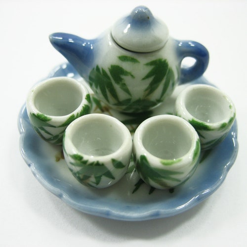 Miniature Japanese Tea Set | Etsy