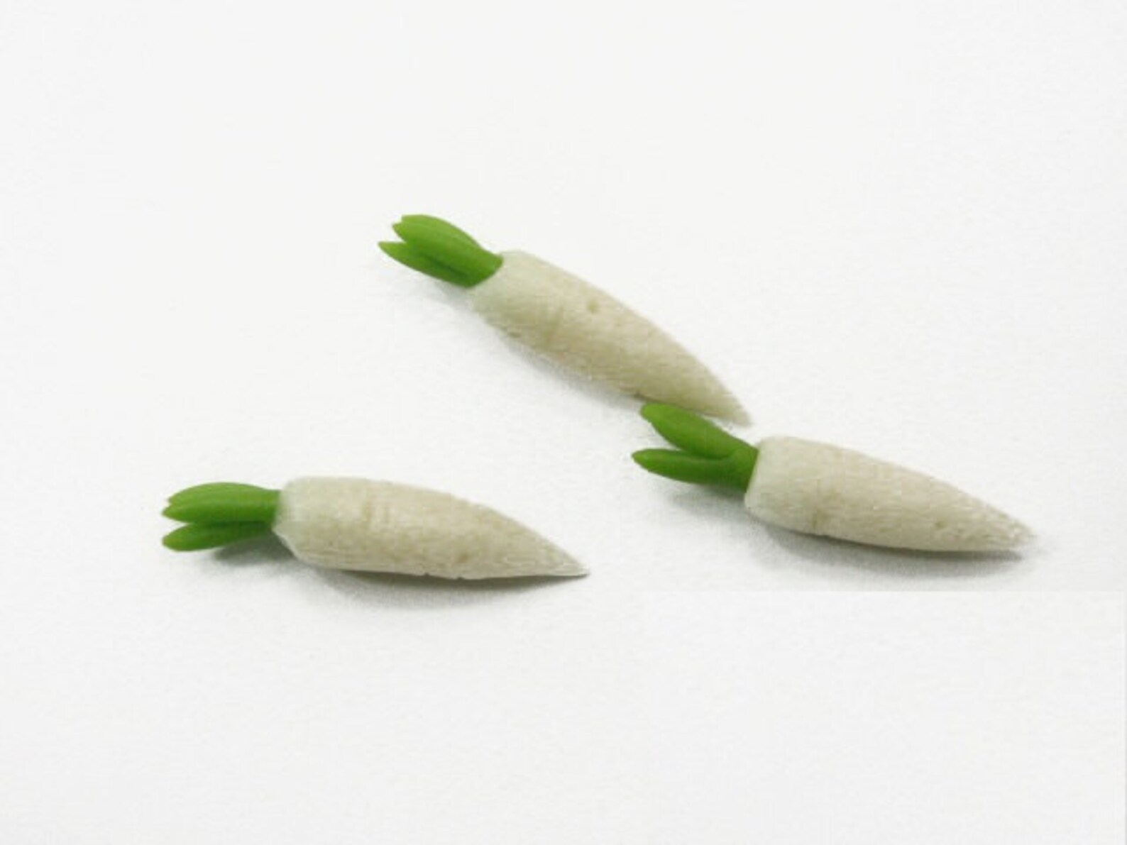 White Radish Miniature Vegetable Dollhouse Food Supplies - Etsy