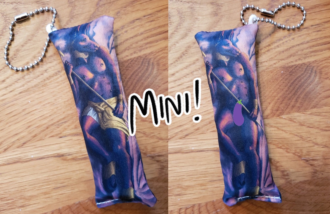 Anubis MINI Keychain Dakimakura SFW & NSFW Egyptian Jackal God - Etsy