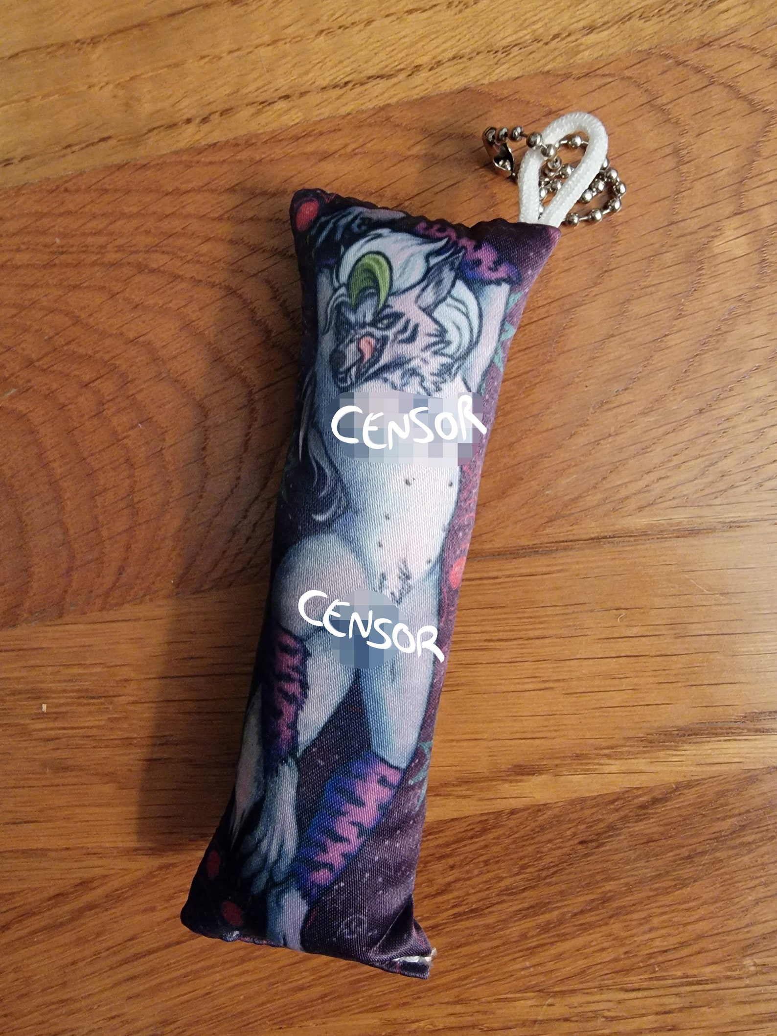 Roxanne Wolf Mini Dakimakura Roxy Body Pillow Keychain Five Etsy