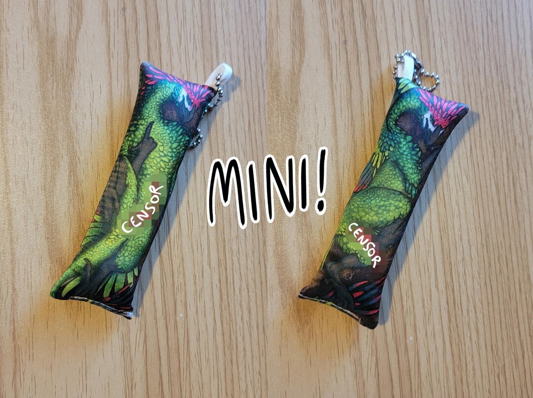 Bird Dragon MINI Dakimakura Tropical Fantasy Creature Body Pillow ...