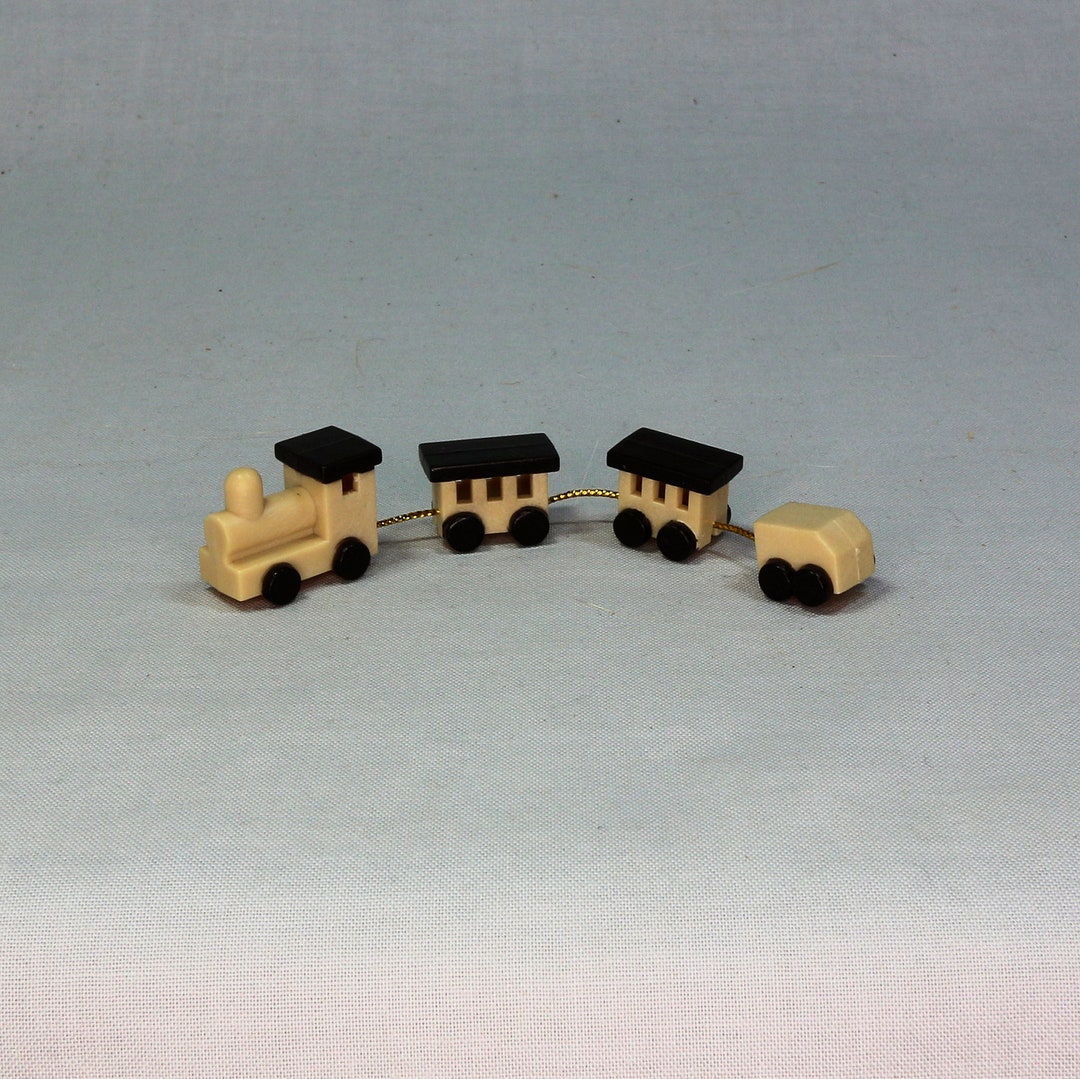 Vintage Miniature Plastic Train - Etsy