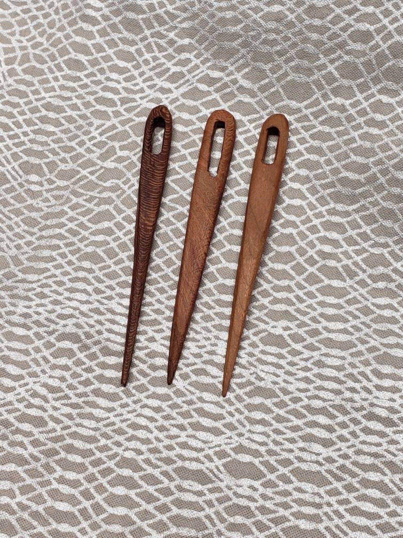 Wooden Nalbinding needle nålbinding tool viking tapestry nal | Etsy