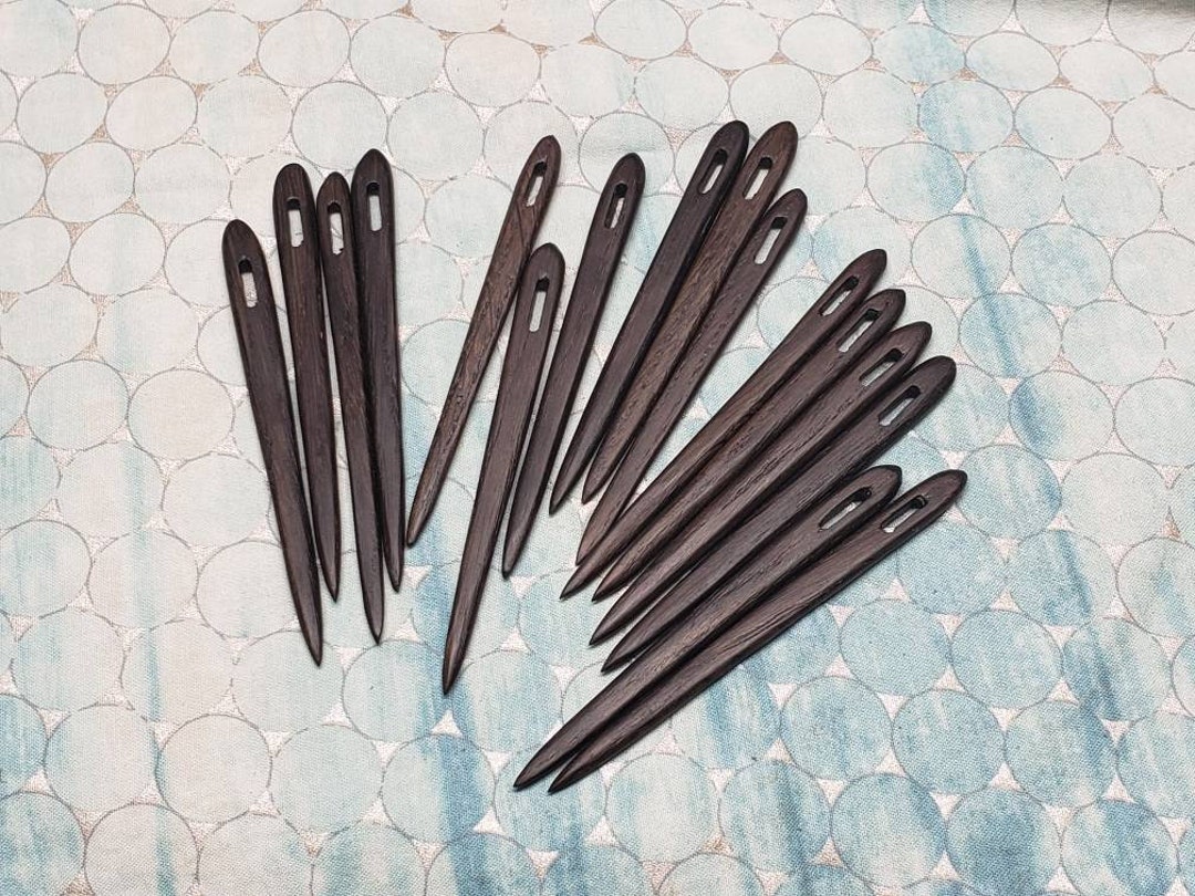 Bog Oak Nålbinding Needle, Viking Looping Tool, Tapestry Weaving - Etsy
