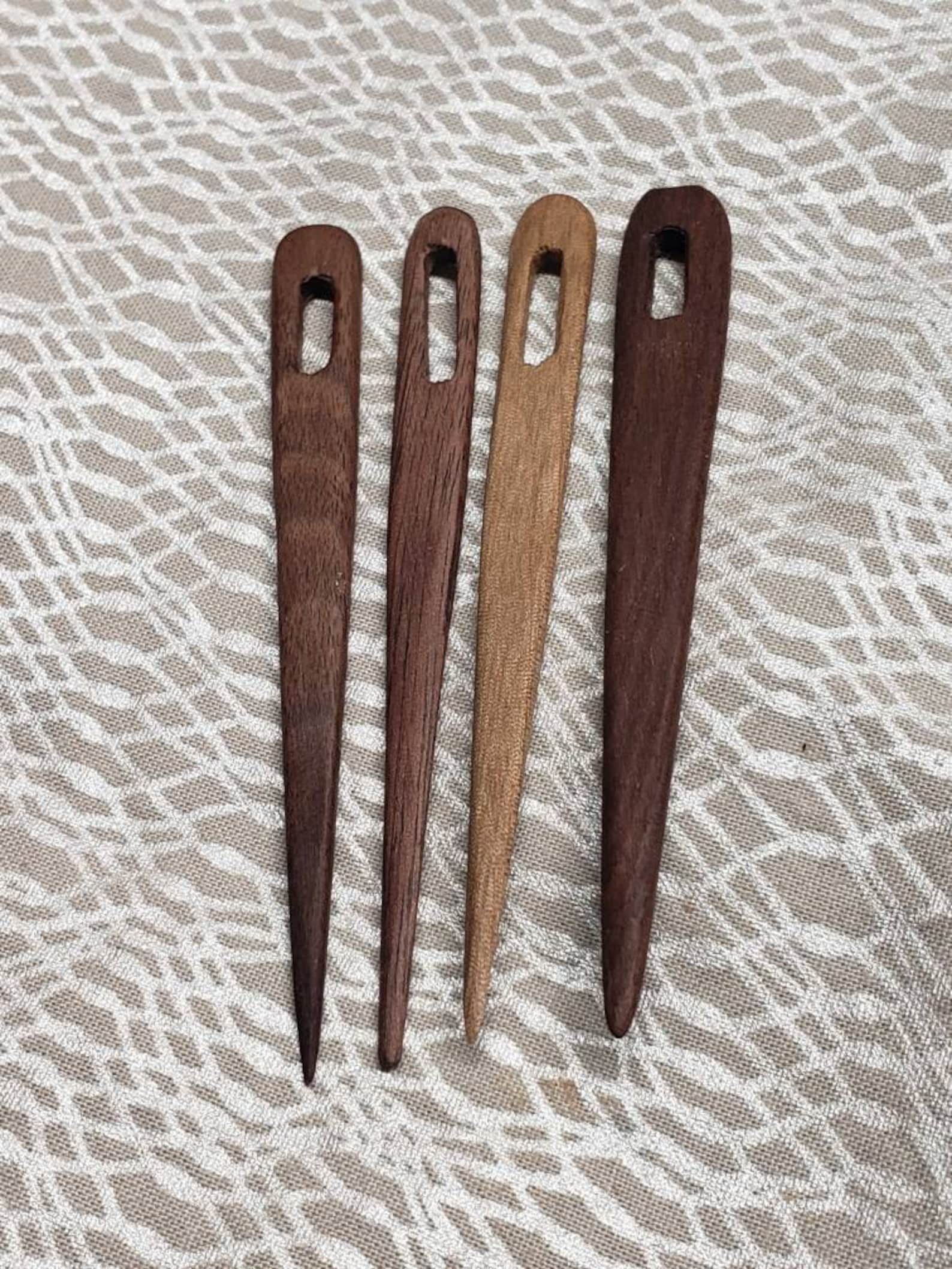 Wooden Nalbinding needle nålbinding tool viking tapestry nal | Etsy