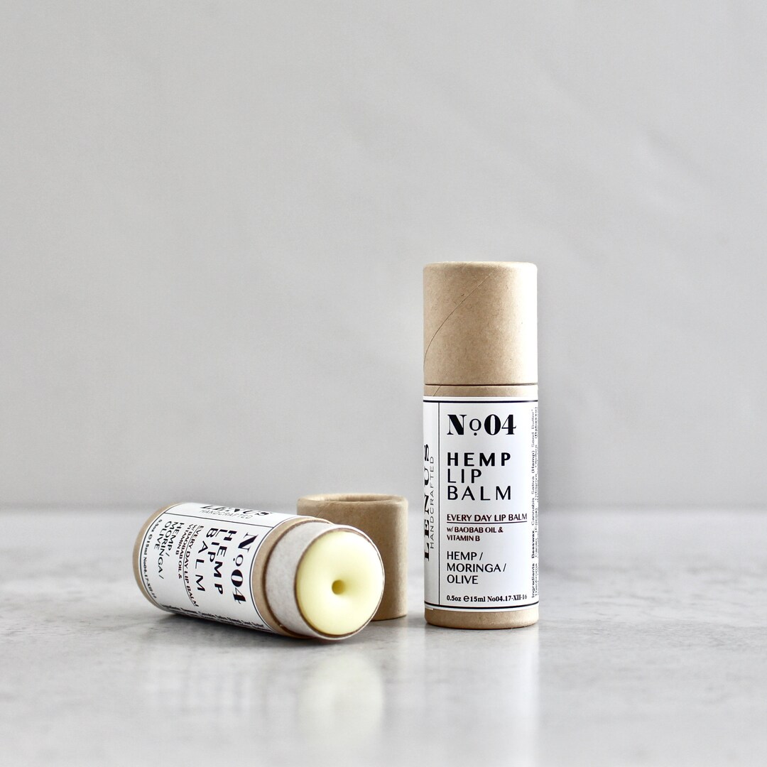 Nọ 04, HEMP LIP BALM, Healing Hemp, Lip Balm, - Etsy