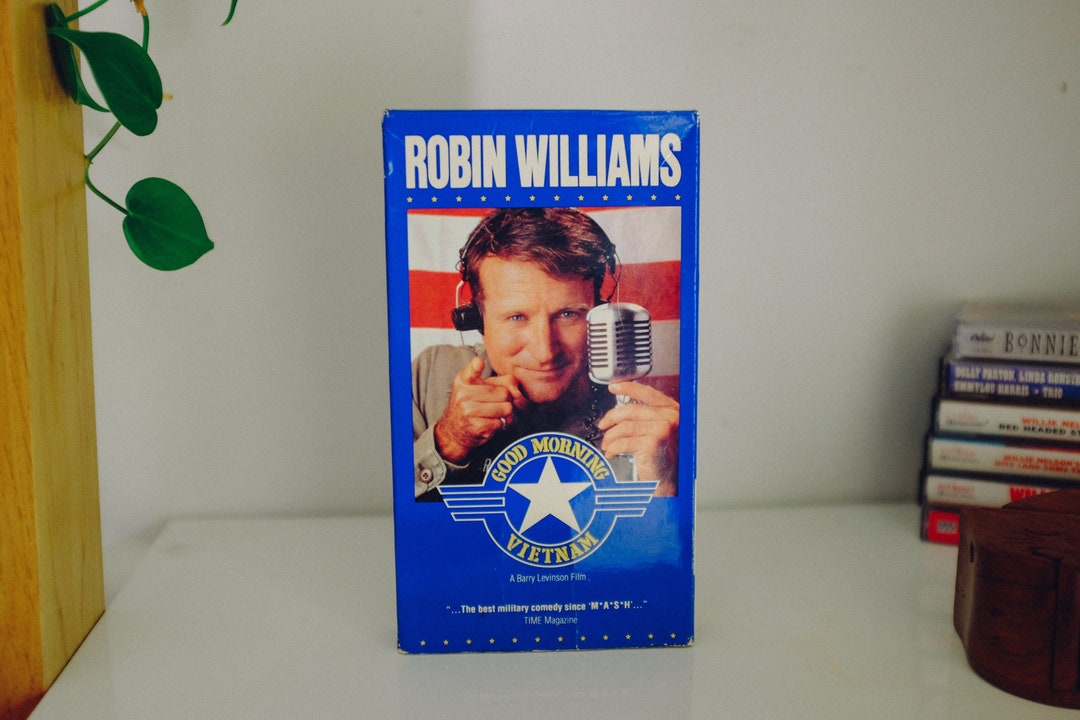VHS Good Morning Vietnam Robin Williams - Etsy