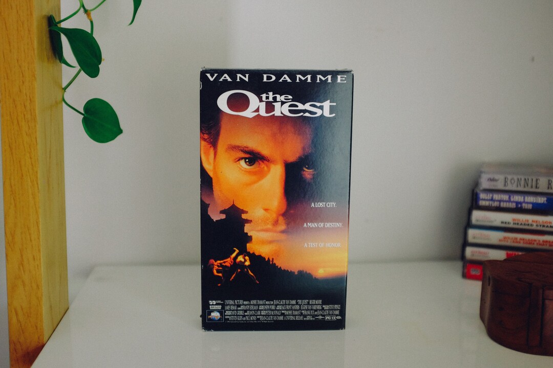 VHS the Quest Jean Claude Van Damme - Etsy