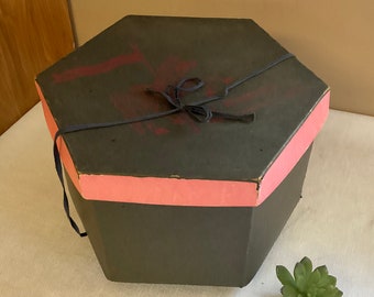 Vintage Empty Stetson Hat Box - Etsy