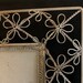 Silver Wire FrameVintage Picture Frame w Flowers Made from | Etsy