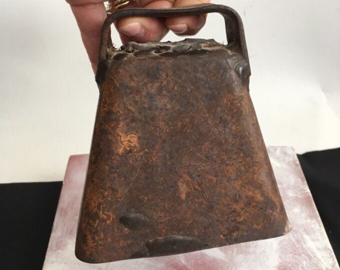 Vintage Cow Bell, Rustic Metal Bell, Decorative Farmhouse Bell, Outside ...