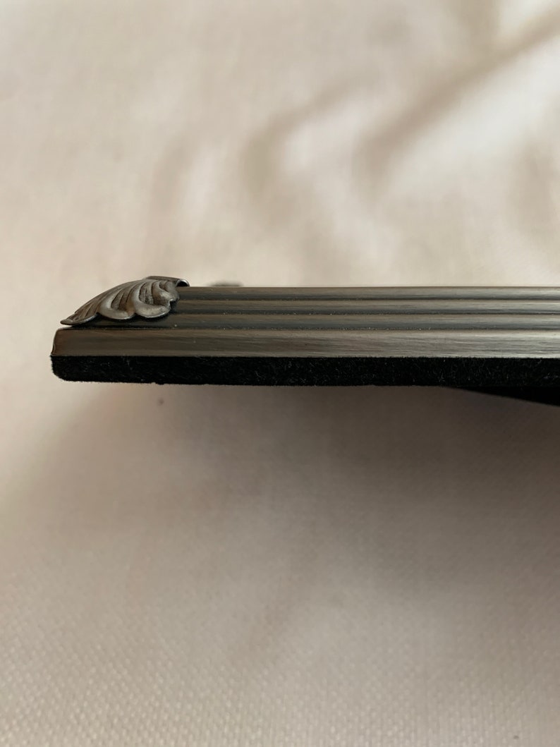 Sculpted Corner Picture Frame Vintage 3D Dimensional Grey - Etsy