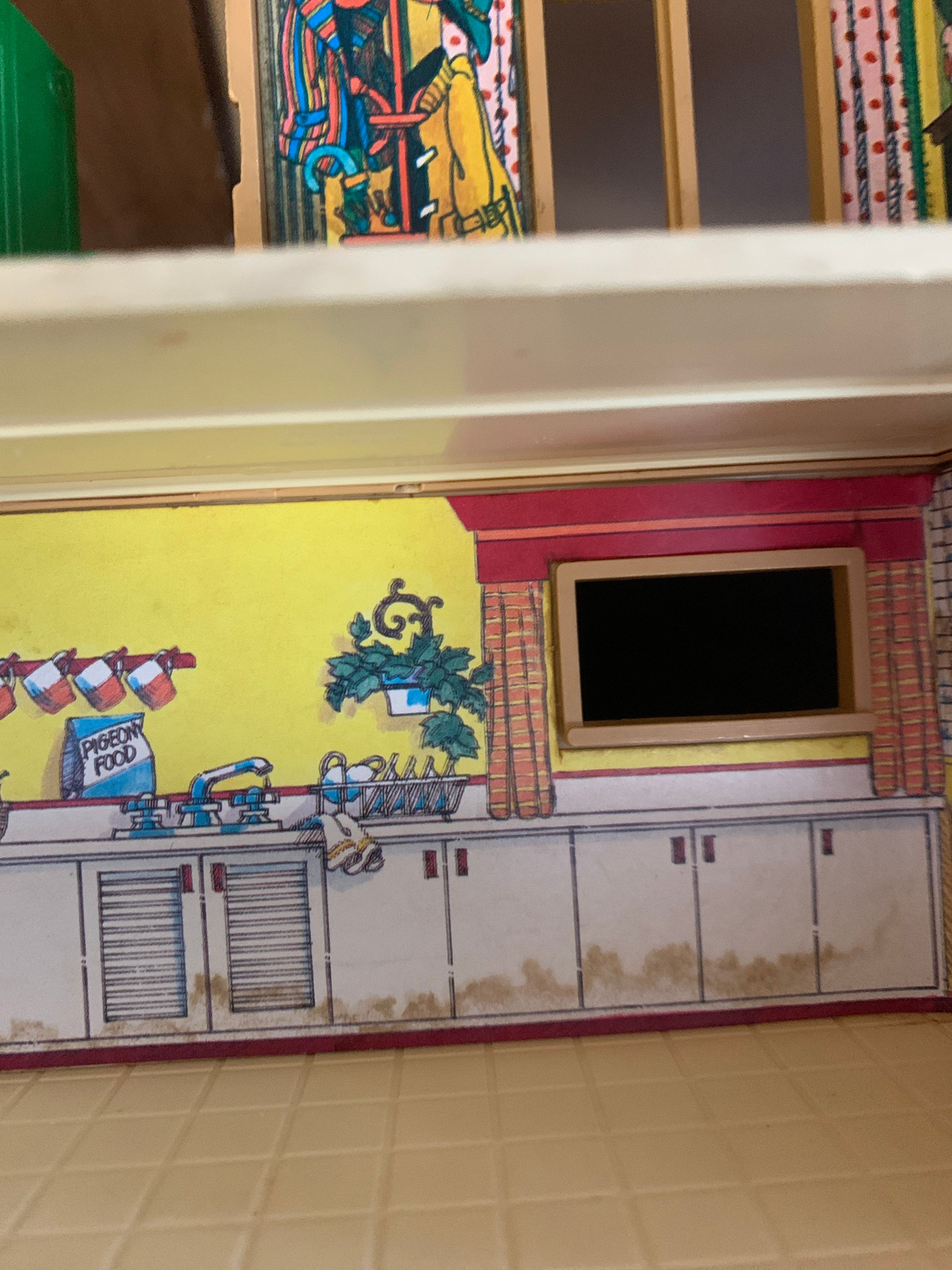 Sesame Street Playhouse Vintage 1984 Playskool Pretend Play - Etsy