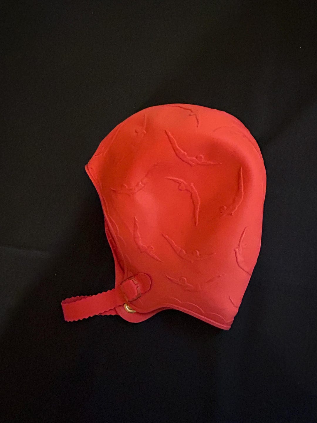 Vintage Jantzen Swim Cap, Chin Strap Bathing Hat, Small Hair Cover ...