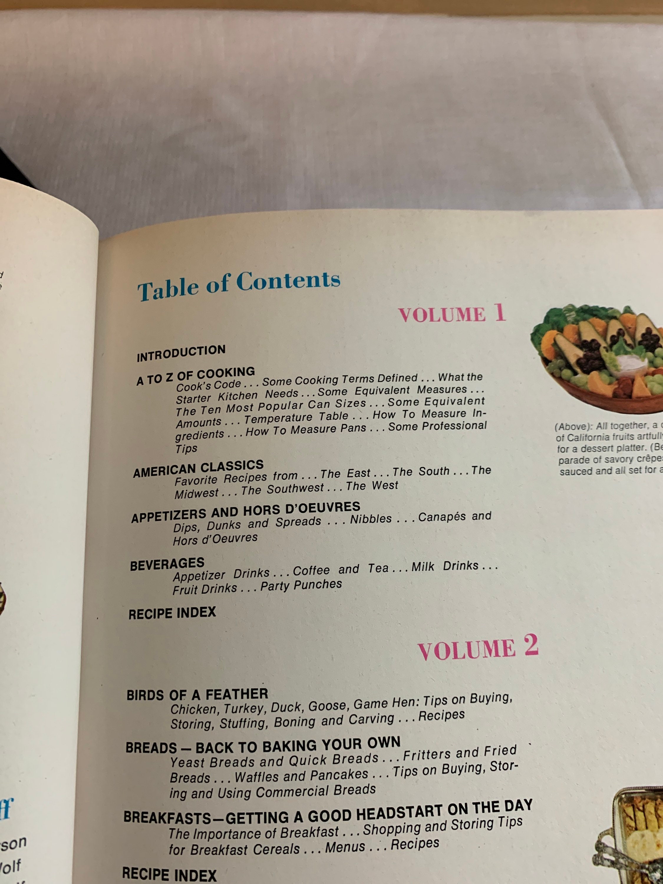 Vintage 1972 Family Circle Illustrated Cookbook, Volume 1 - Etsy