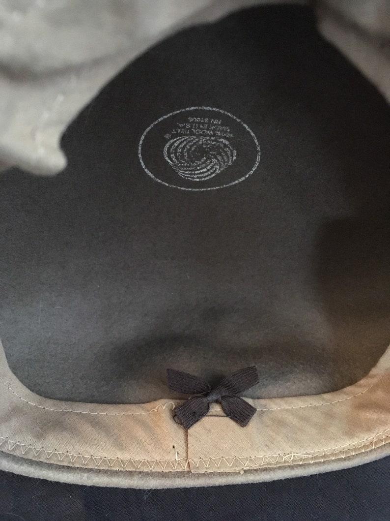 Vintage Driving Cap Brown Wool Felt Hat Dorfman Pacific | Etsy