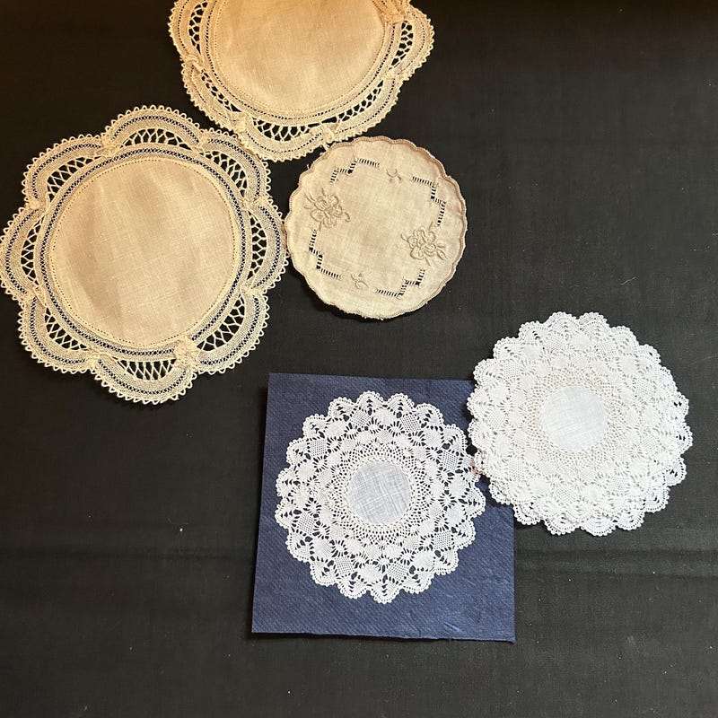 Lace Coaster - Etsy